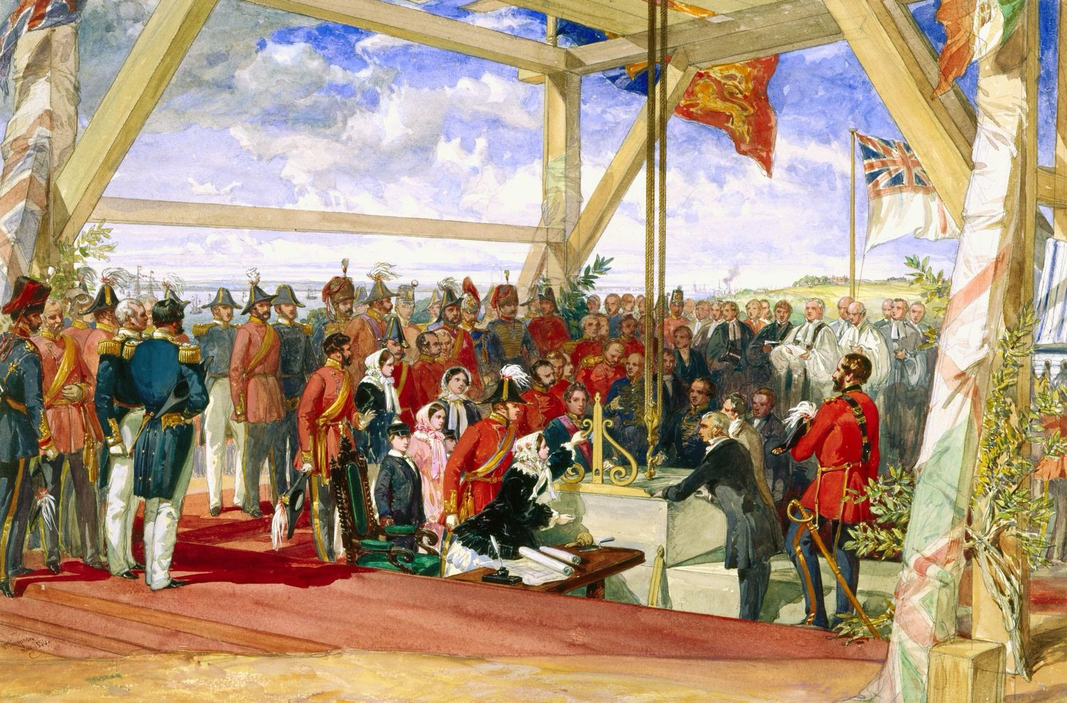 Queen Victoria’s journal: The laying of the foundation Stone of the ...