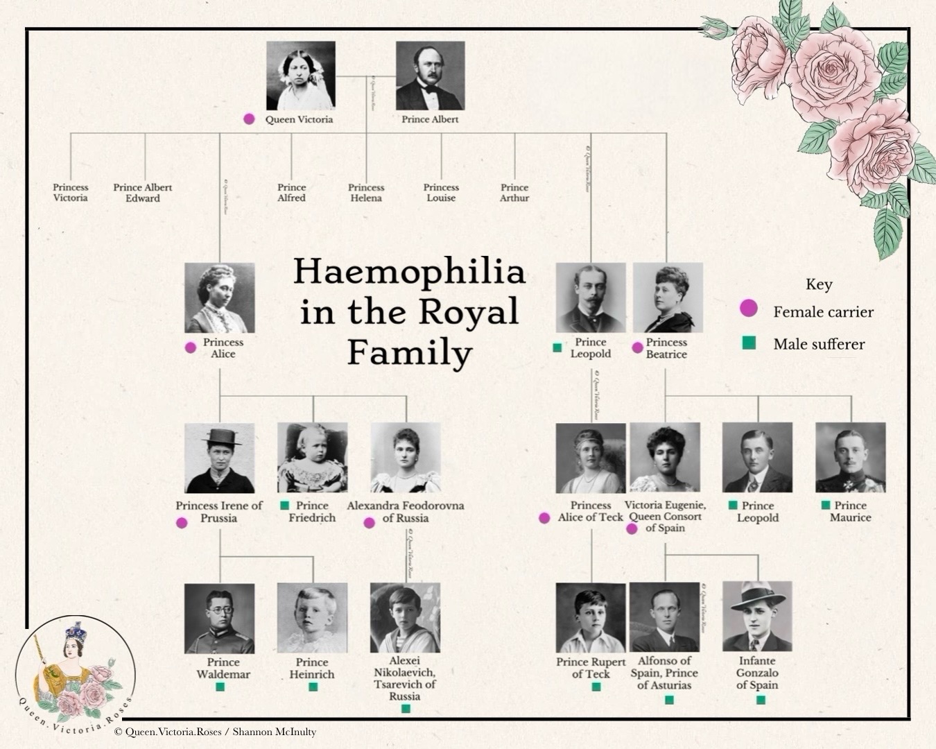 The Royal Disease: Haemophilia and the Royal Family – Queen.Victoria.Roses